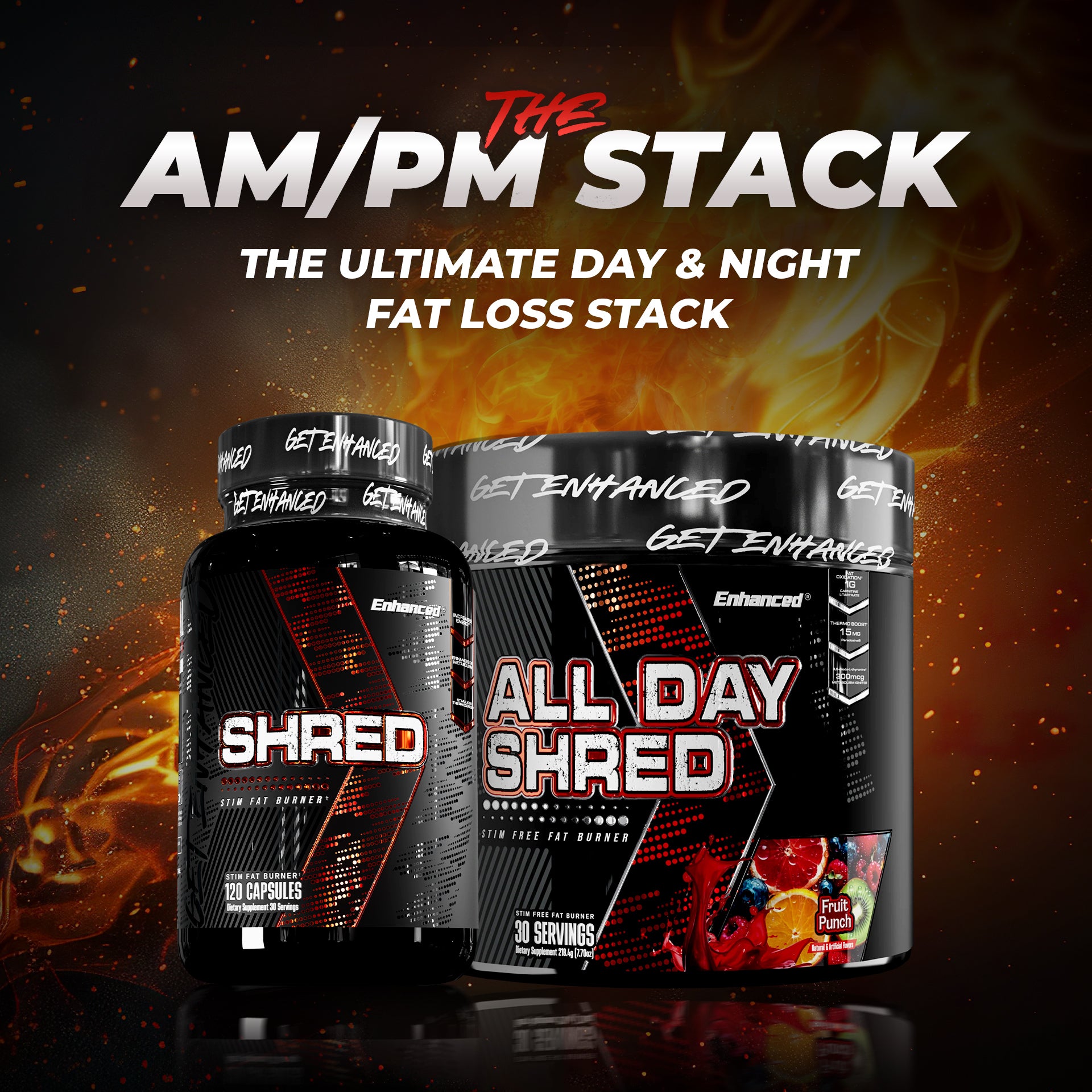 STARTER AM/PM FATLOSS STACK – Enhanced Labs