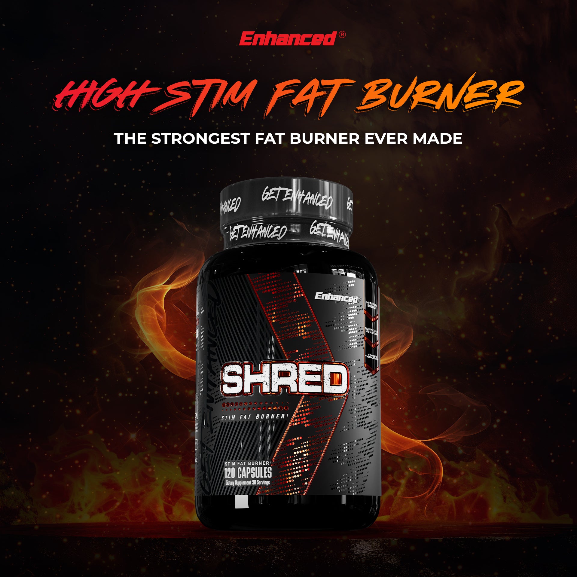 Shred - Stim Fat Burner – Enhanced Labs