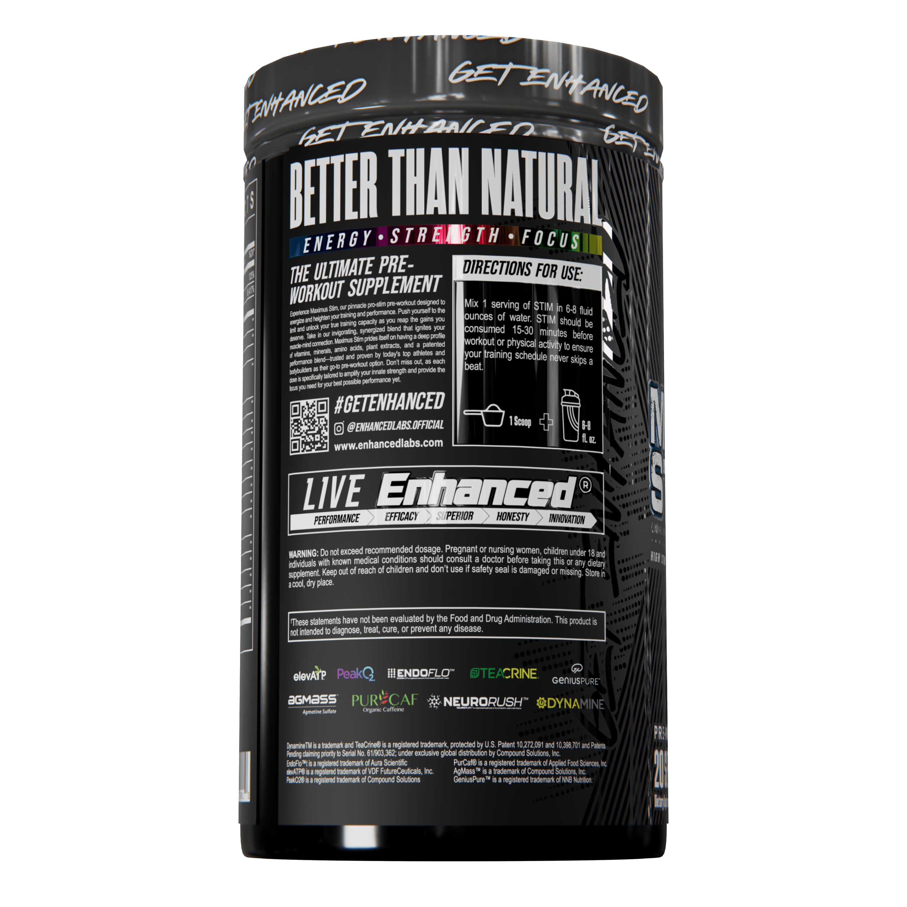 MAXIMUS STIM – Enhanced Labs