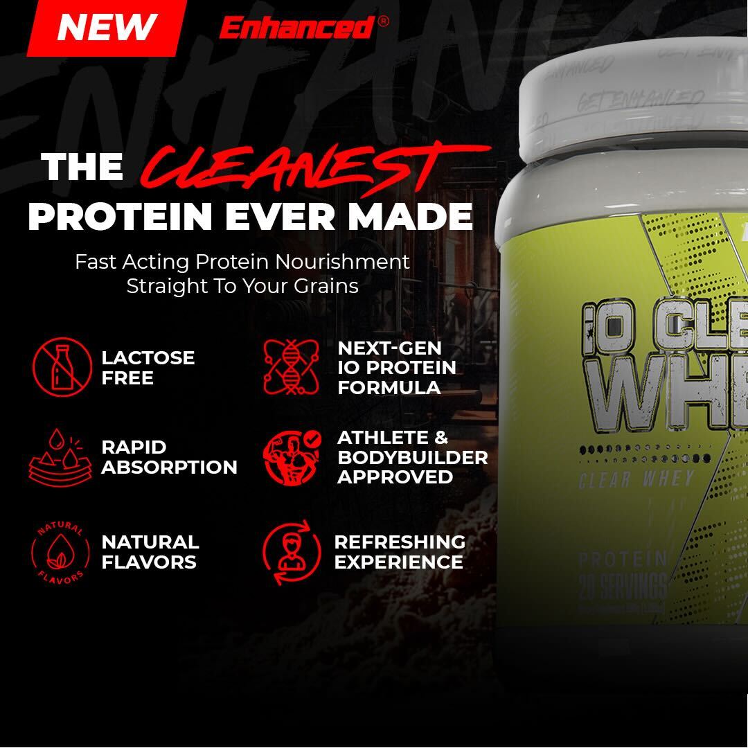 IO Clear Whey – Enhanced Labs