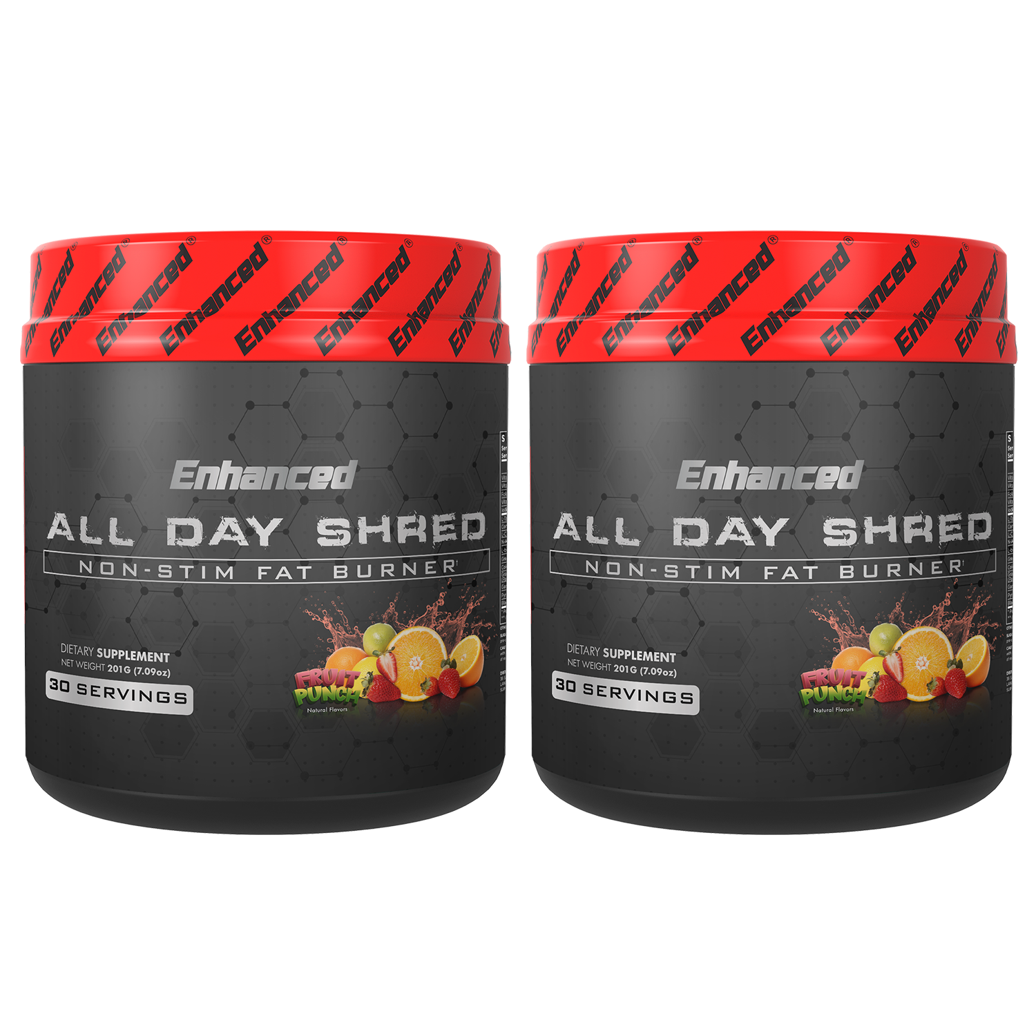 All Day Shred No Stim Fat Burner - 30 Servings – Enhanced Labs